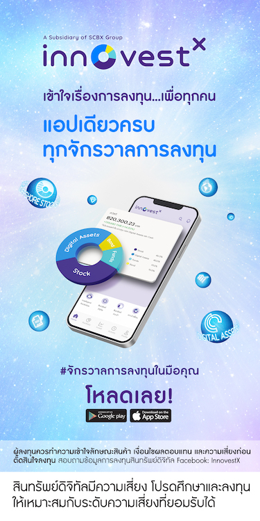 แอปจัดพอร์ตการลงทุน ครบทุกจักรวาลการลงทุน | InnovestX